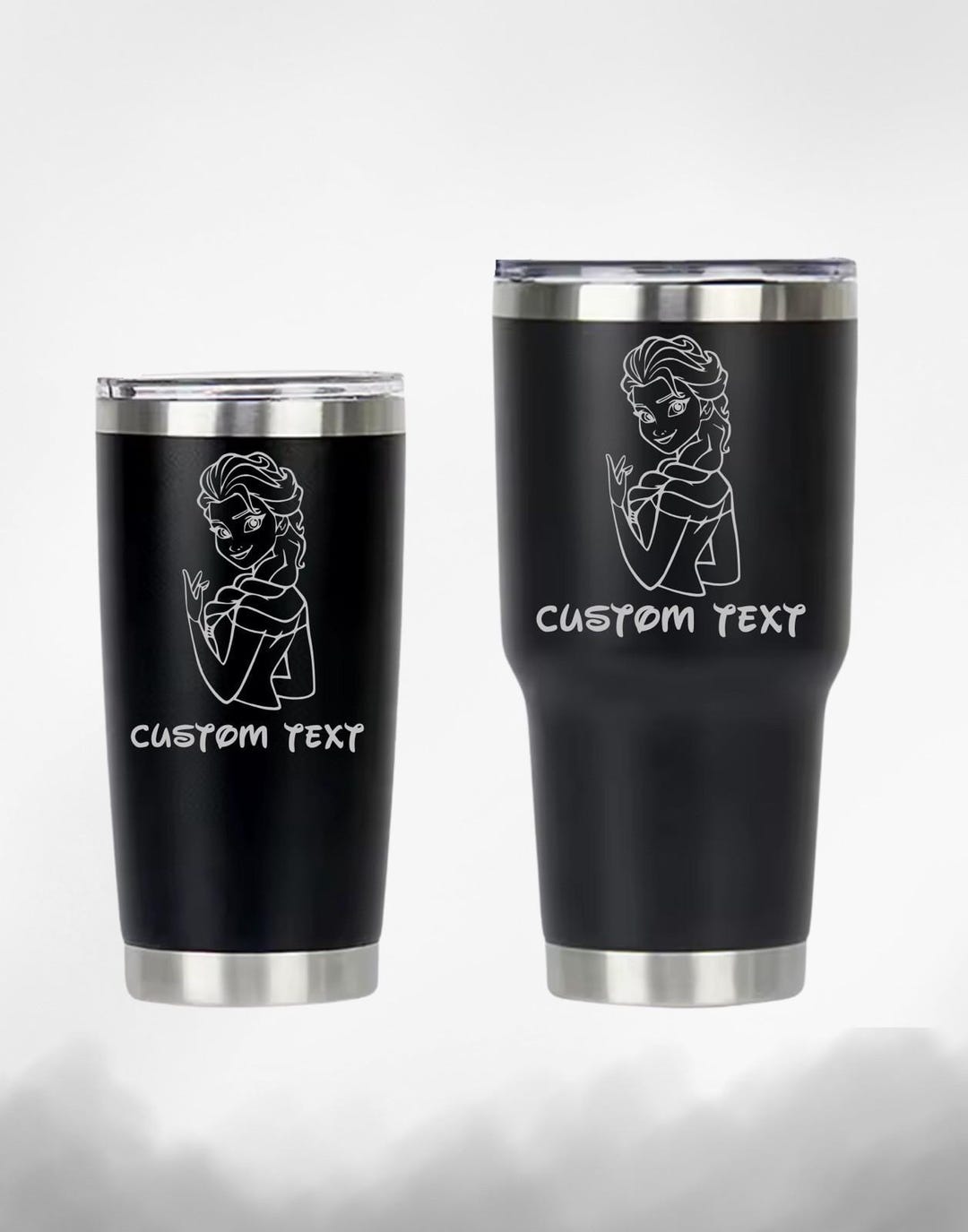 ELSA FROZEN PRINCESS | 20/30oz Engraved Tumbler | Custom Free ...