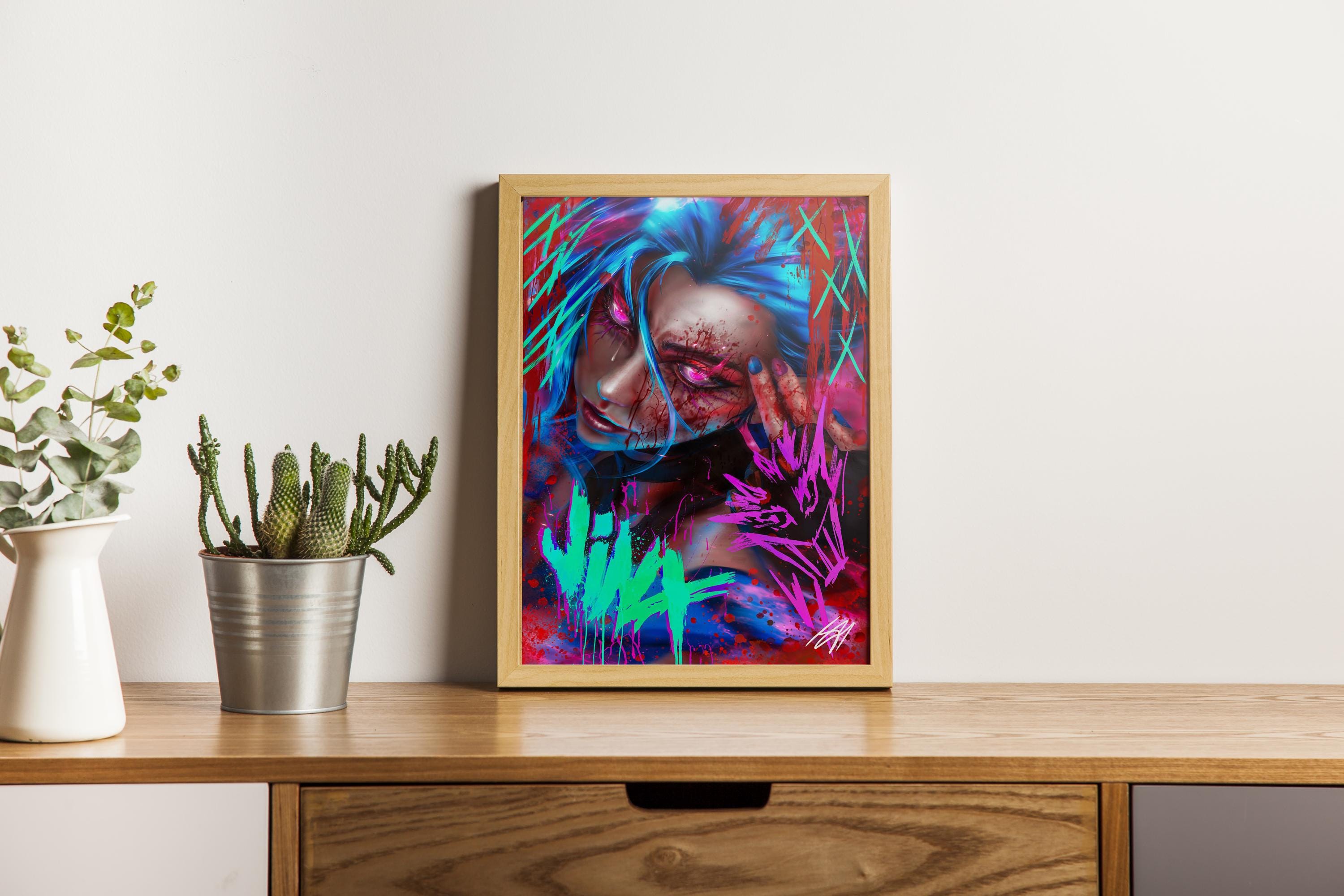 Arcane Season 2 Poster, Arcane Art, Jinx Poster, Arcane Jinx Poster ...