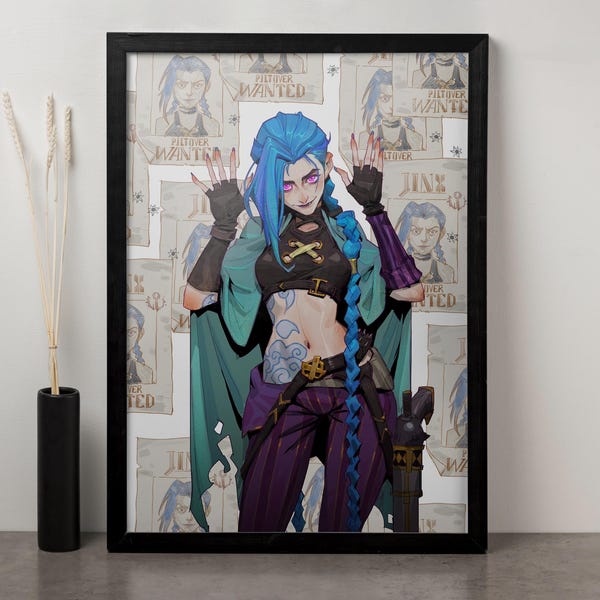 Arcane Jinx Wanted Poster - Etsy
