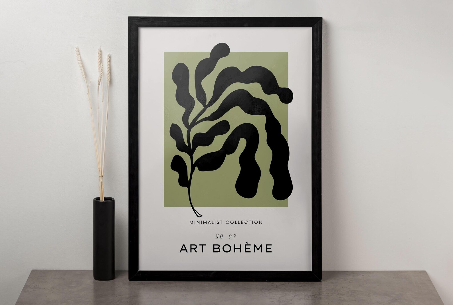 Boheme Wall Art, Minimalist Art, Boheme Canvas, Minimalist Boho Poster ...