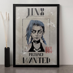 Arcane Jinx Wanted Poster - Etsy