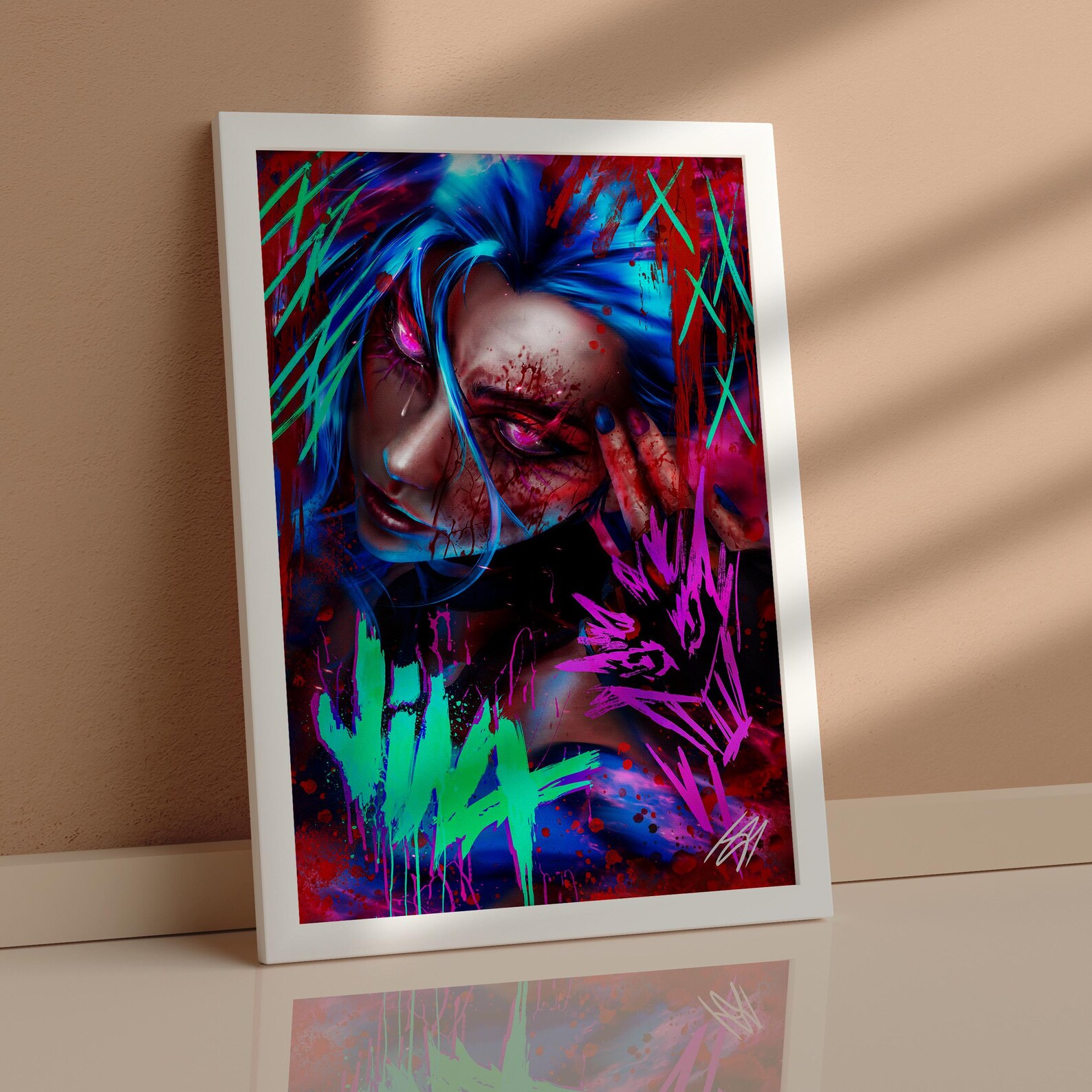 Arcane Season 2 Poster, Arcane Art, Jinx Poster, Arcane Jinx Poster ...