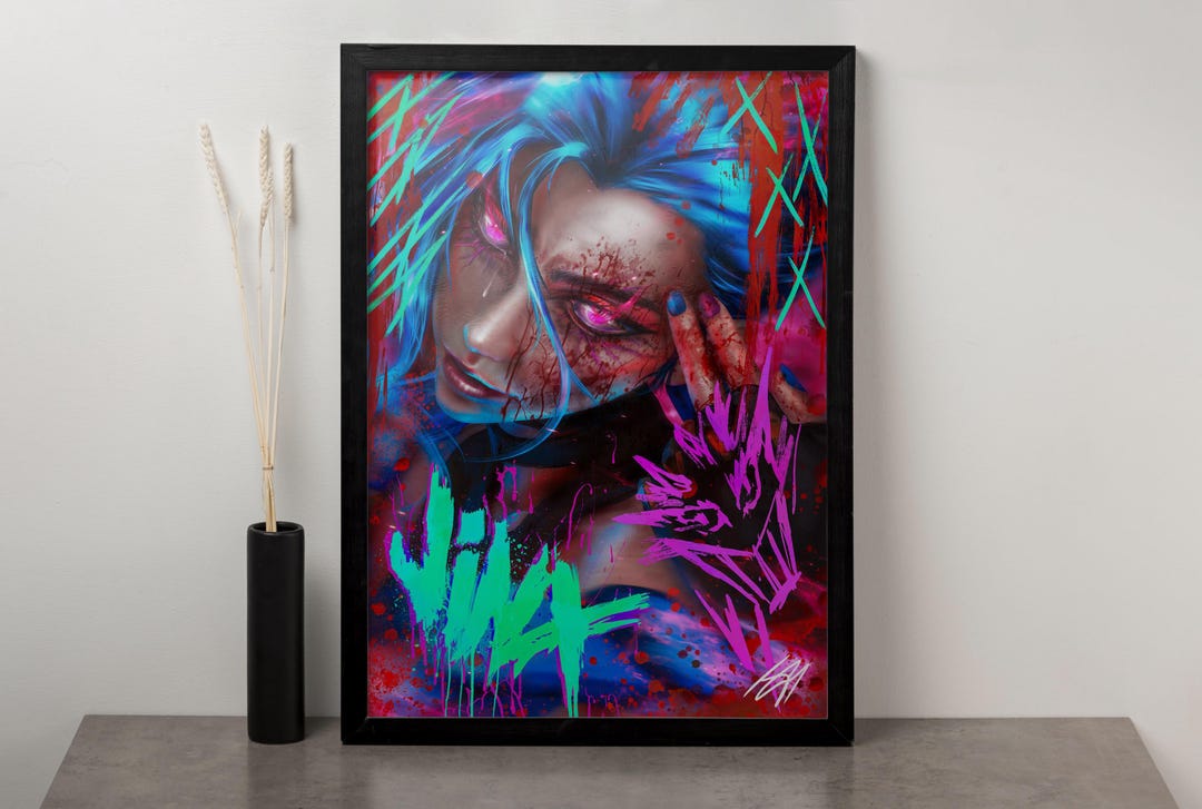 Arcane Season 2 Poster, Arcane Art, Jinx Poster, Arcane Jinx Poster ...