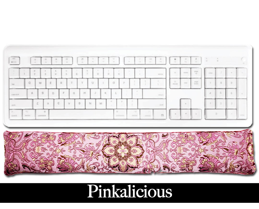 Handmade Ergonomic Keyboard Wrist Rest Pad - Desktop Laptop - Flax ...