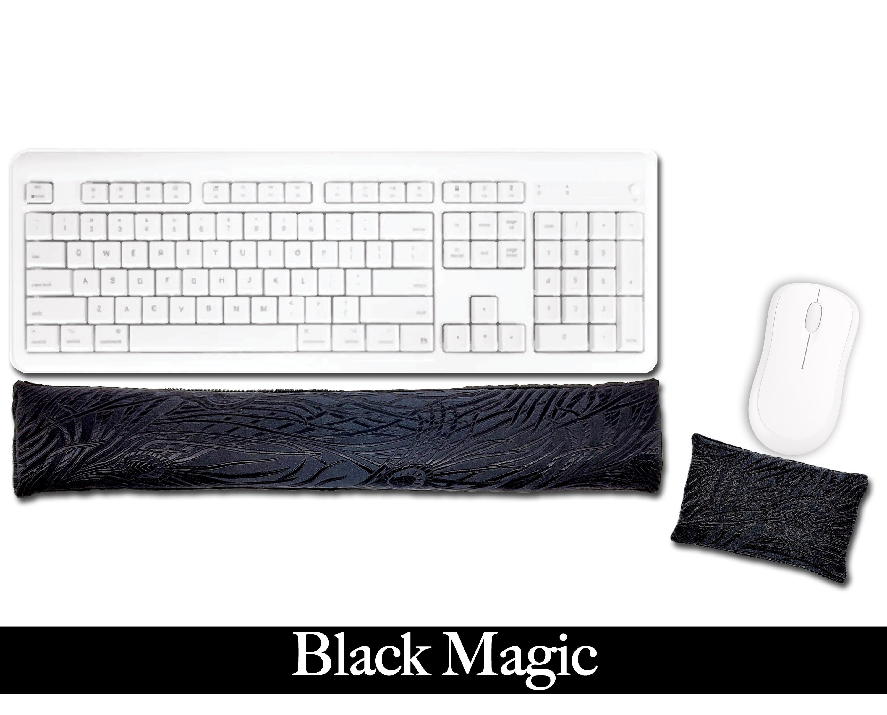 Handmade Ergonomic Keyboard and Mouse Wrist Rest - Desktop Mac Laptop ...