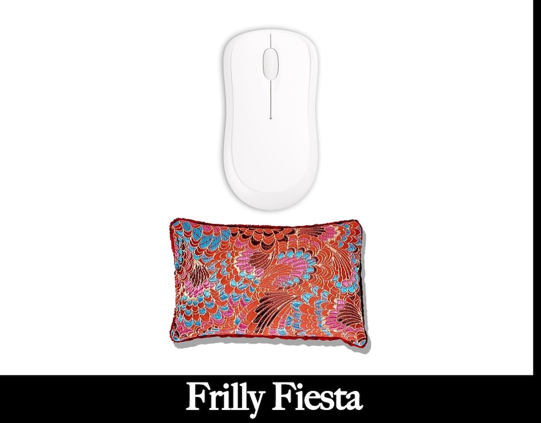 Handmade Ergonomic Mouse Wrist Rest Pad Desktop Laptop Flax Seed Fill ...