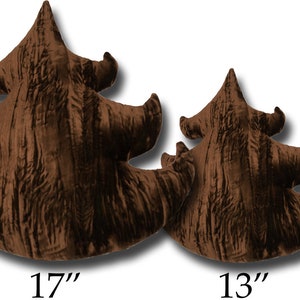 12 Velvet Tree Pillows 12 Colors Available Buckwheat Hull Filled Quirky ...