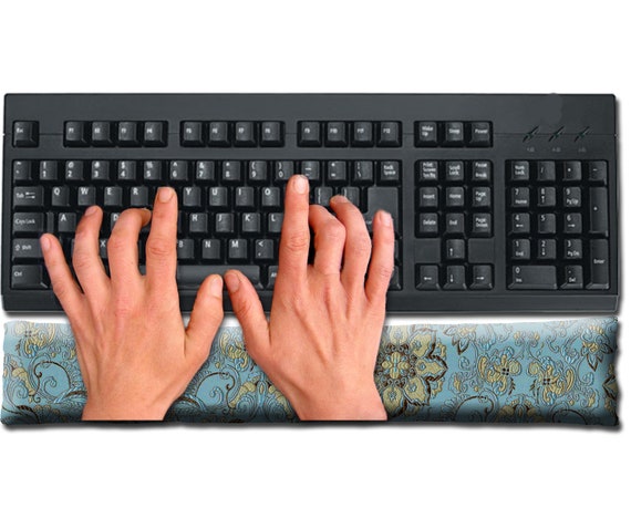 Handmade Ergonomic Keyboard Wrist Rest Pad Desktop Laptop | Etsy