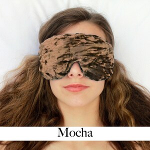 Handmade Opulence Blackout Sleep Eye Mask | Lightweight Poly Fill ...