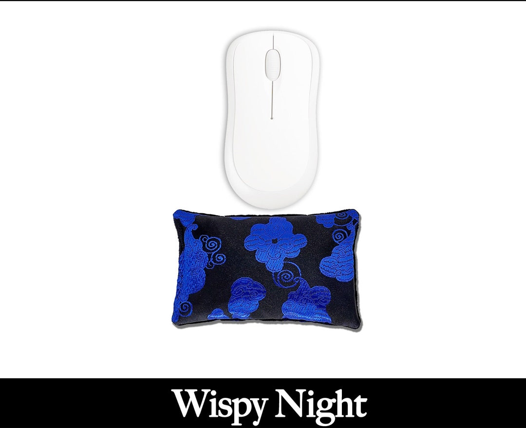 Handmade Ergonomic Mouse Wrist Rest Pad Desktop Laptop Flax Seed Fill ...