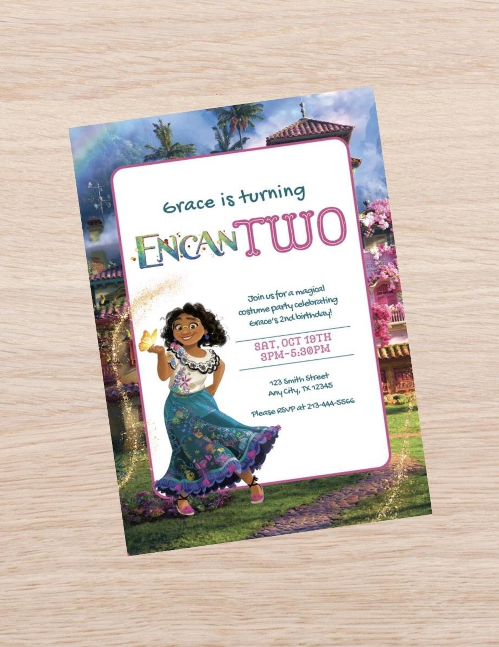Encanto, Birthday Invitations, Birthday, Party, Invitations, Kids Party ...