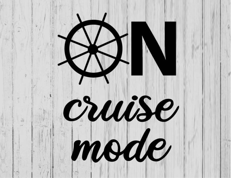 On Cruise Mode Svg Ai Png Dxf - Etsy