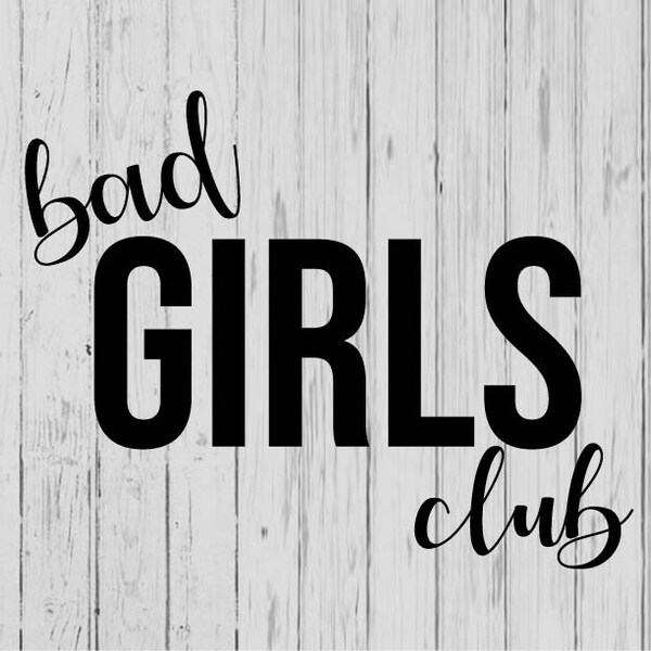 Bad Girls - Etsy