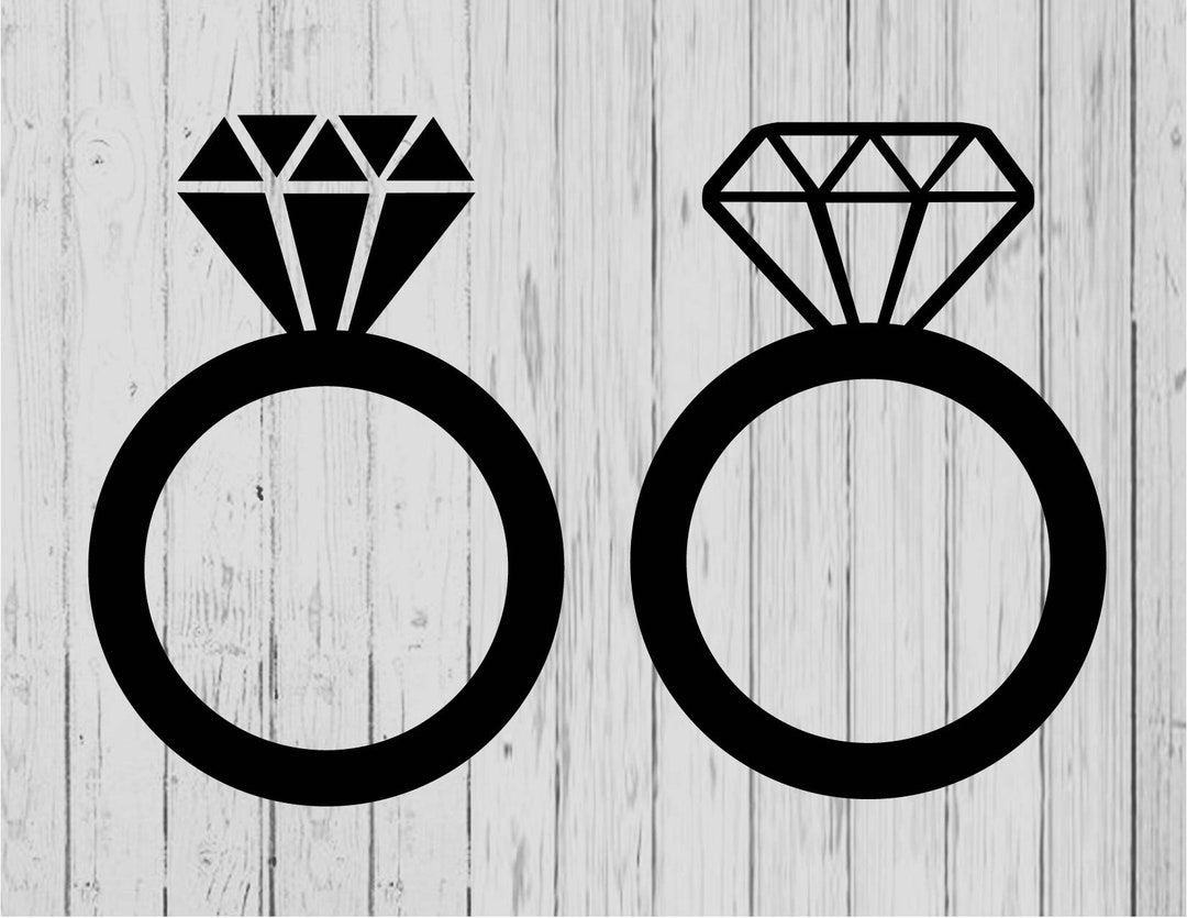 Diamant-Ringe clipart svg ai png dxf - Etsy Österreich