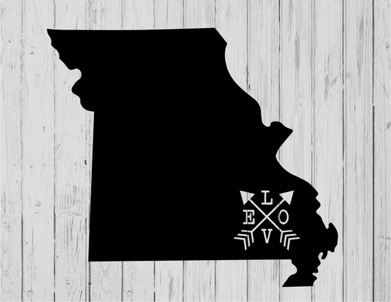 Missouri clipart svg ai png dxf - Etsy México