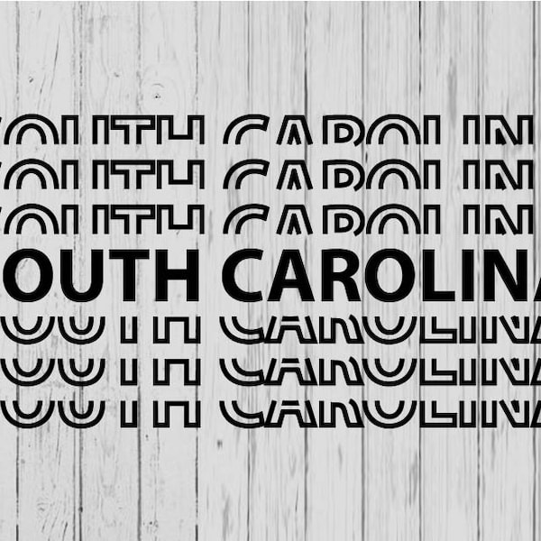 South Carolina Logo Svg - Etsy