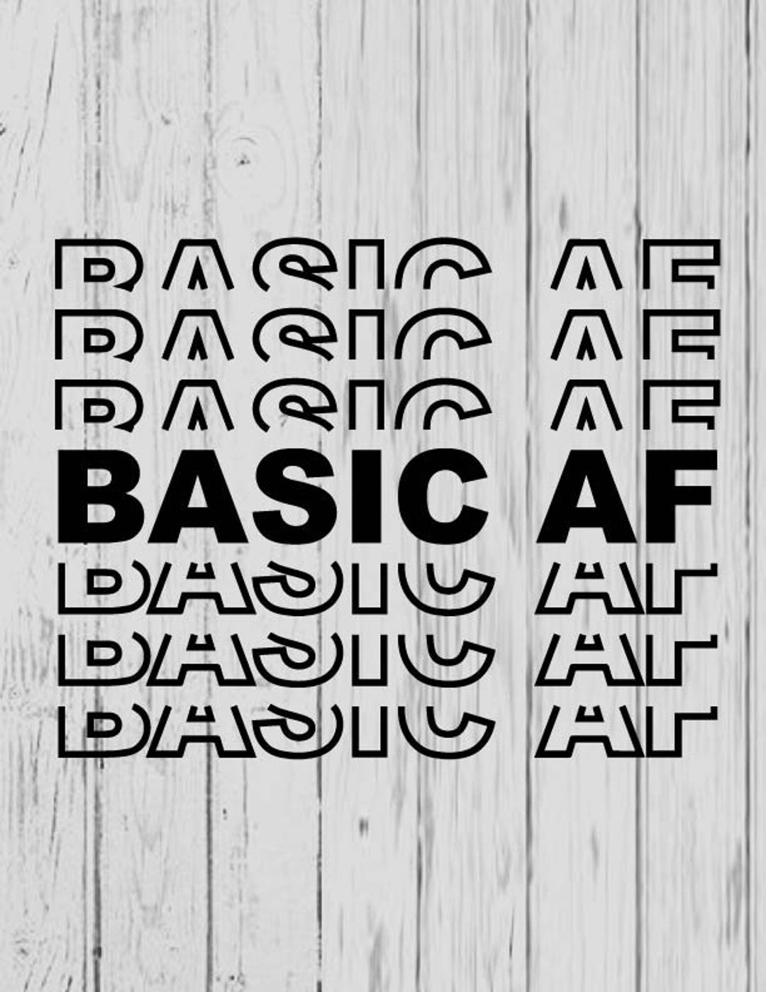 Básico af svg ai png dxf - Etsy México