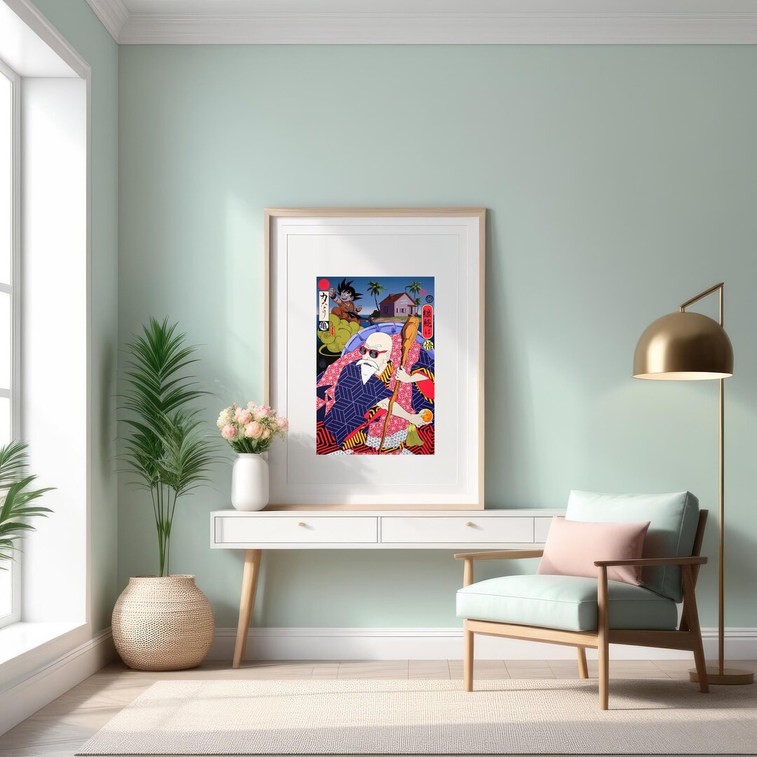 ARIKA UNO - Kamé Sennin - Street Art Premium Giclée - Fine Art Paper ...