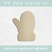 Laser Cut Mitten Blank: Unfinished Wood Christmas Craft - Etsy