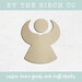 Laser Cut Angel Craft Blank: Unfinished Wood or MDF, DIY Project - Etsy