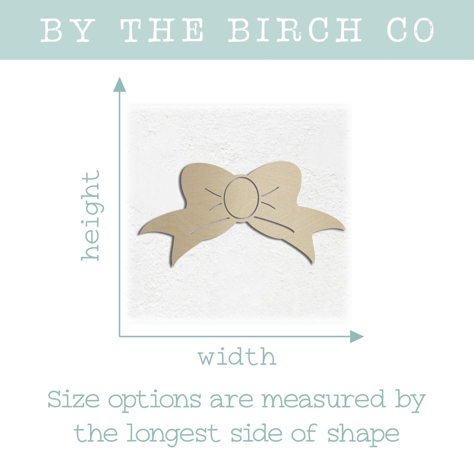 Bow Craft Blank, Laser Cut Unfinished Wood or MDF Cutout, Crafting ...