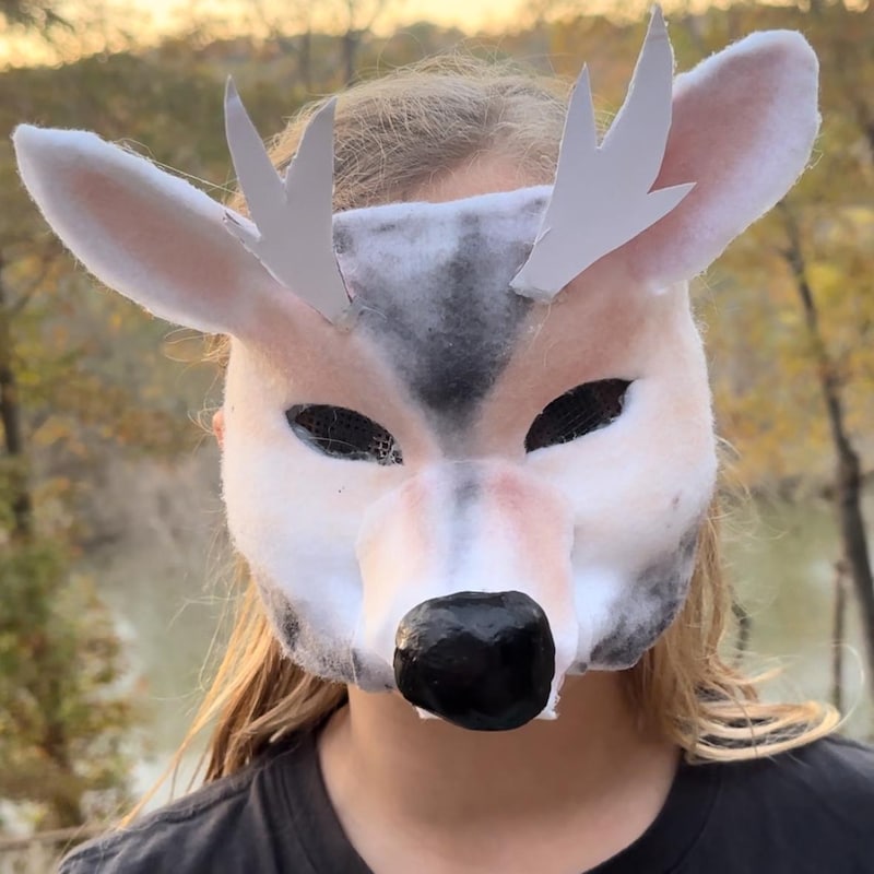 Deer Therian Mask - Etsy
