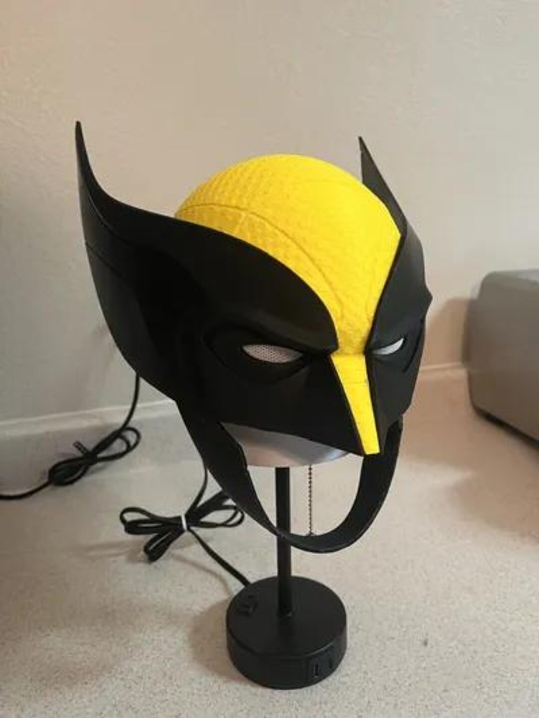 3d Printed Wolverine Textured Helmet for Cosplay or Display-with ...