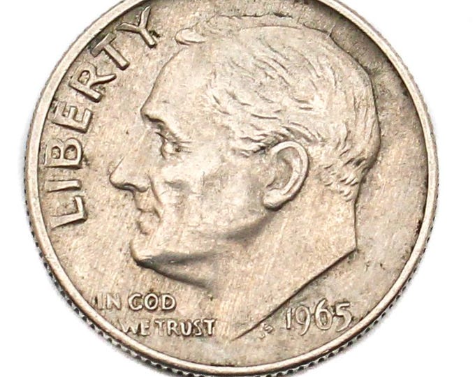 1965 Roosevelt Dime No Mint Mark Collectable US Coin - Etsy