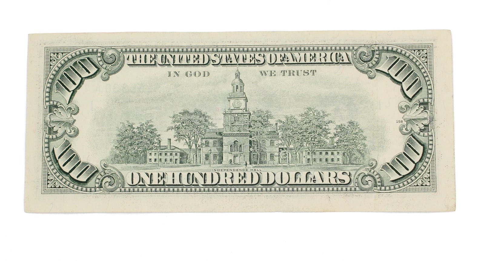 1990 100 One Hundred Dollar Bill Federal Reserve Note BOSTON Currency ...