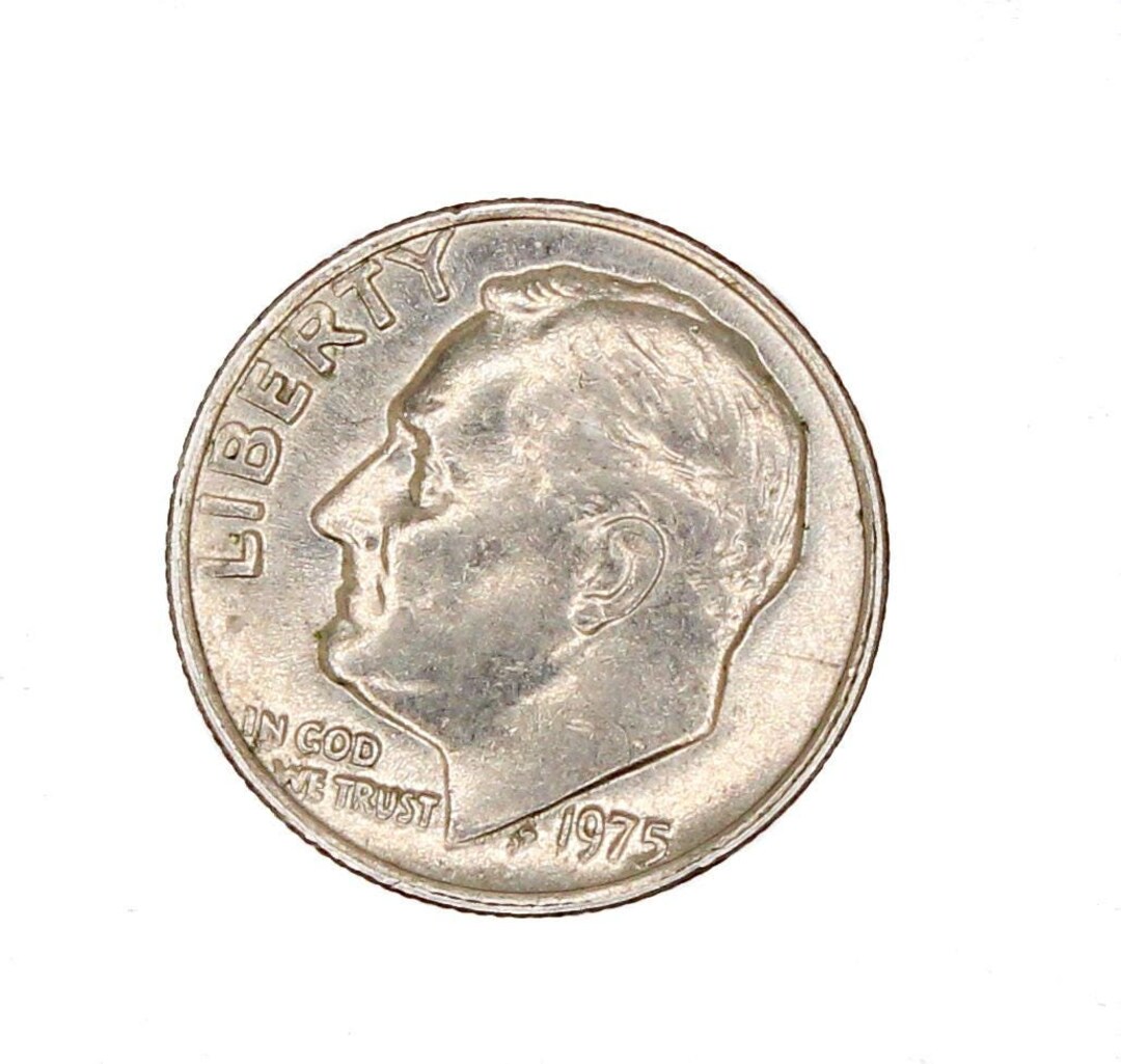1975 Roosevelt Dime No Mint Mark - Etsy