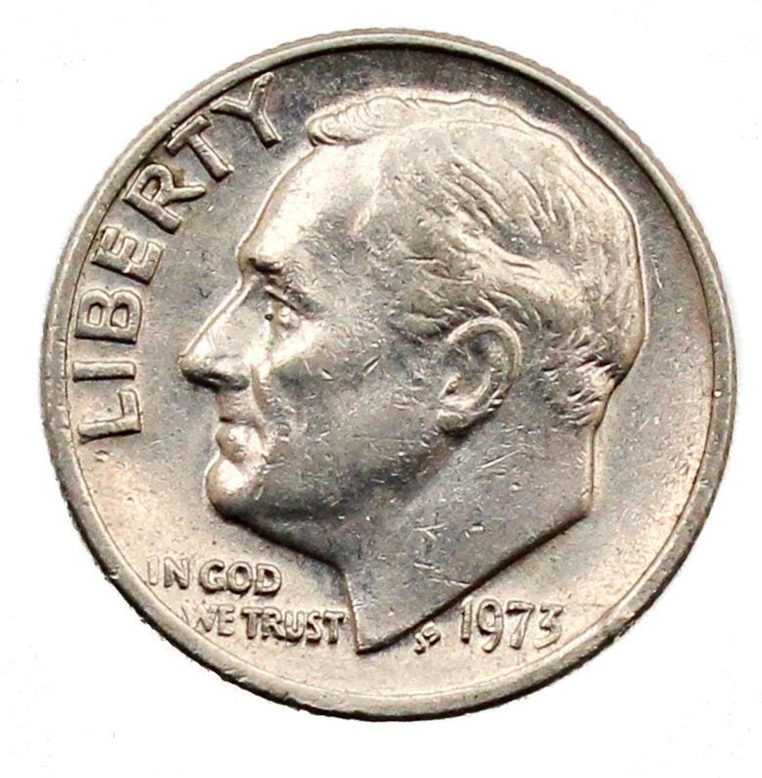 1973 Roosevelt Dime No Mint Mark Collectable US Coin - Etsy