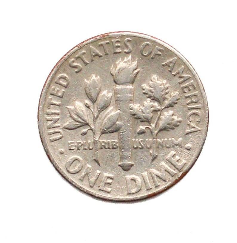 1965 Roosevelt Dime No Mint Mark Collectable US Coin - Etsy