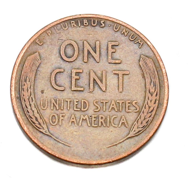 1944 Lincoln Wheat 1 Cent No Mint Mark US Collectable Coin - Etsy