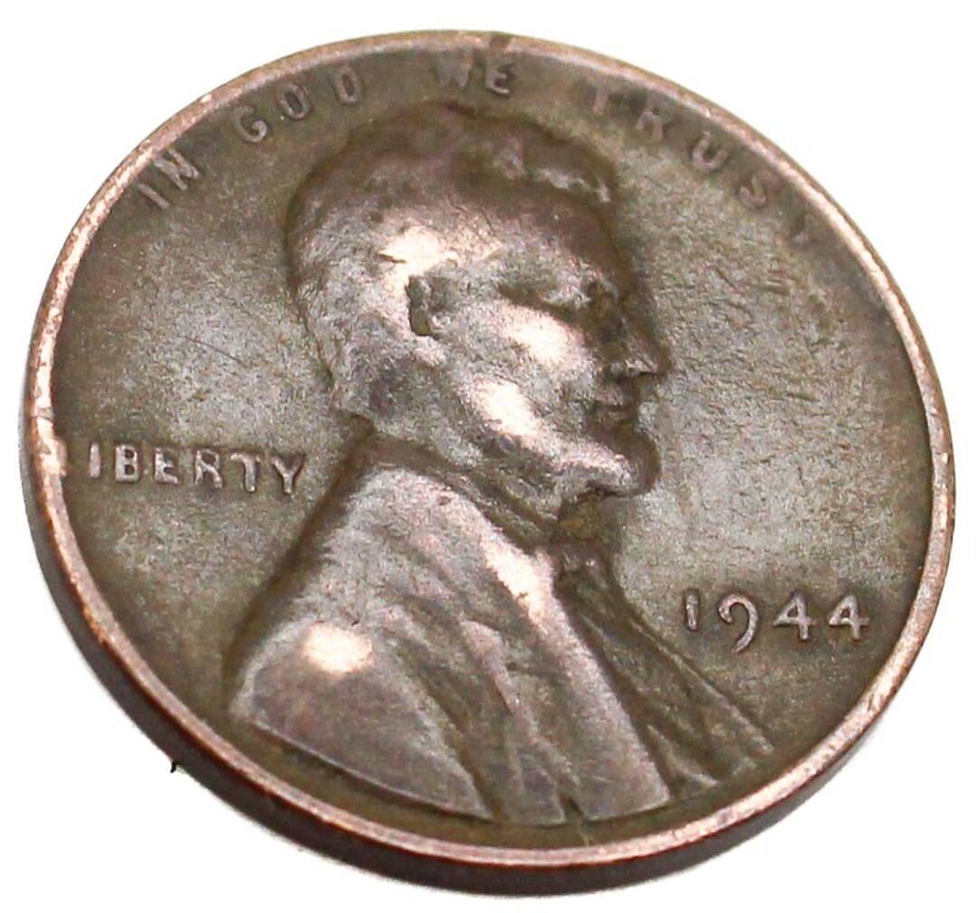 1944 Wheat Penny One Cent L in Liberty Rim Coin No Mint Mark - Etsy
