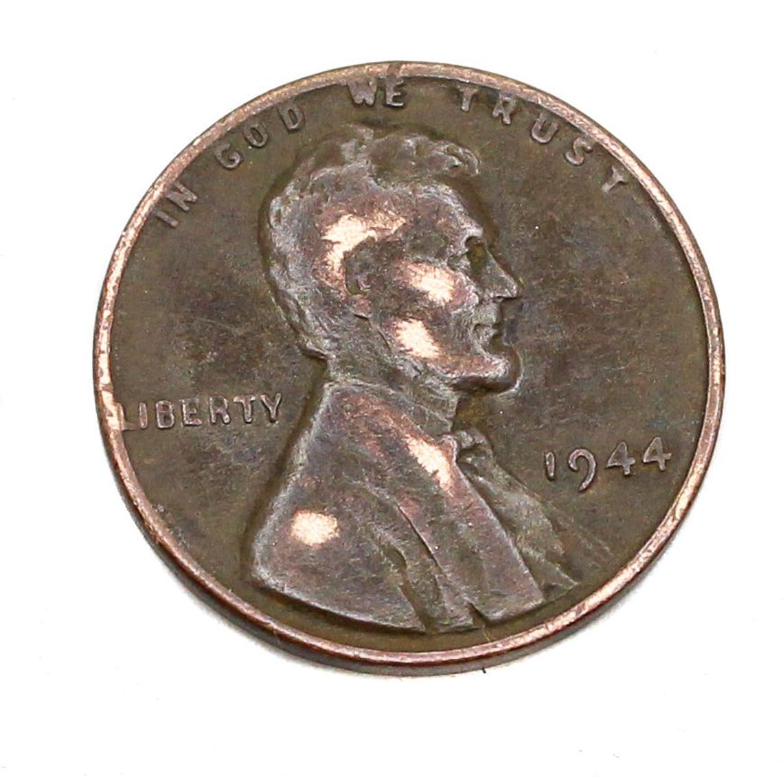 1944 Wheat Penny One Cent L in Liberty Rim Coin No Mint Mark - Etsy