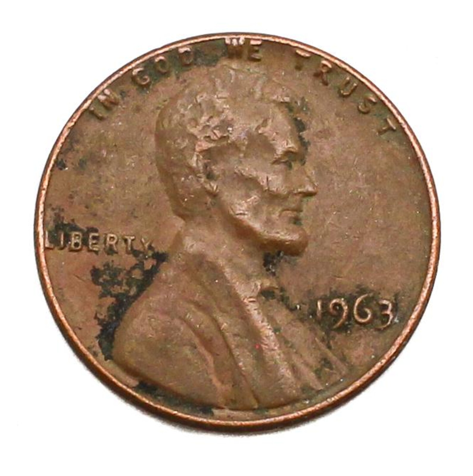 1963 Lincoln Memorial Penny 1 Cent No Mint Mark US Collectible Coin - Etsy