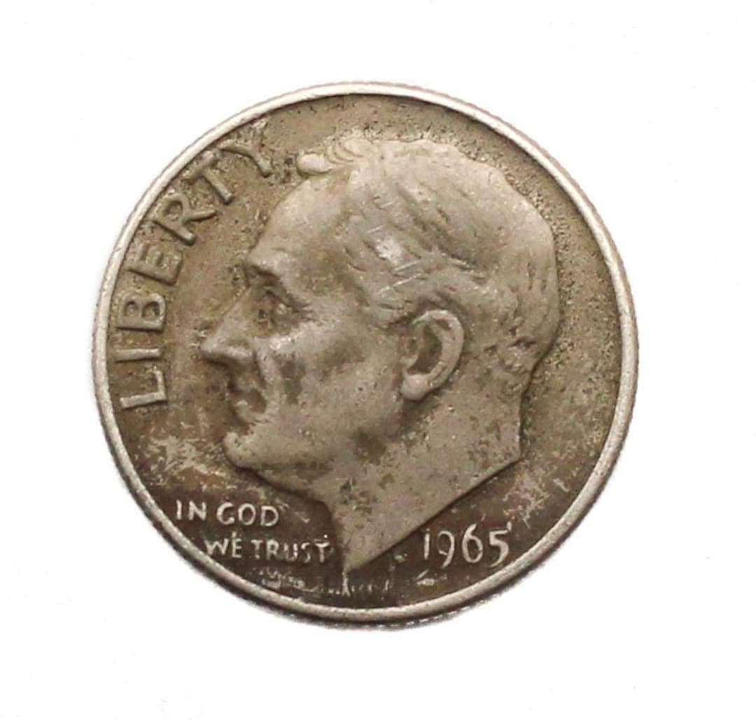 1965 Roosevelt Dime No Mint Mark Collectable US Coin - Etsy