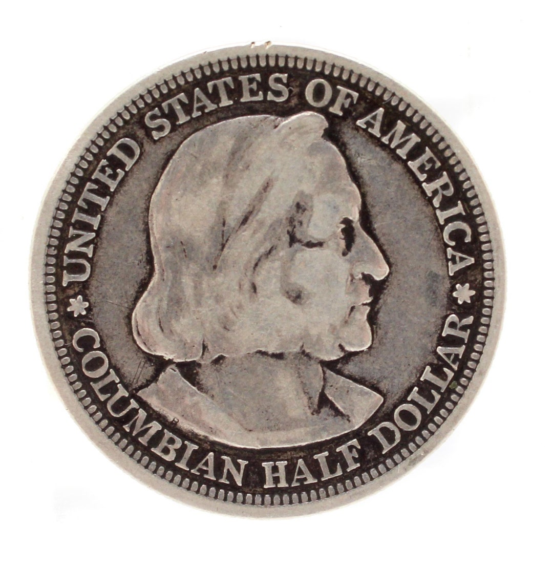 1893 Columbian Expo Columbus 90% Silver Half Dollar Collectable Coin - Etsy