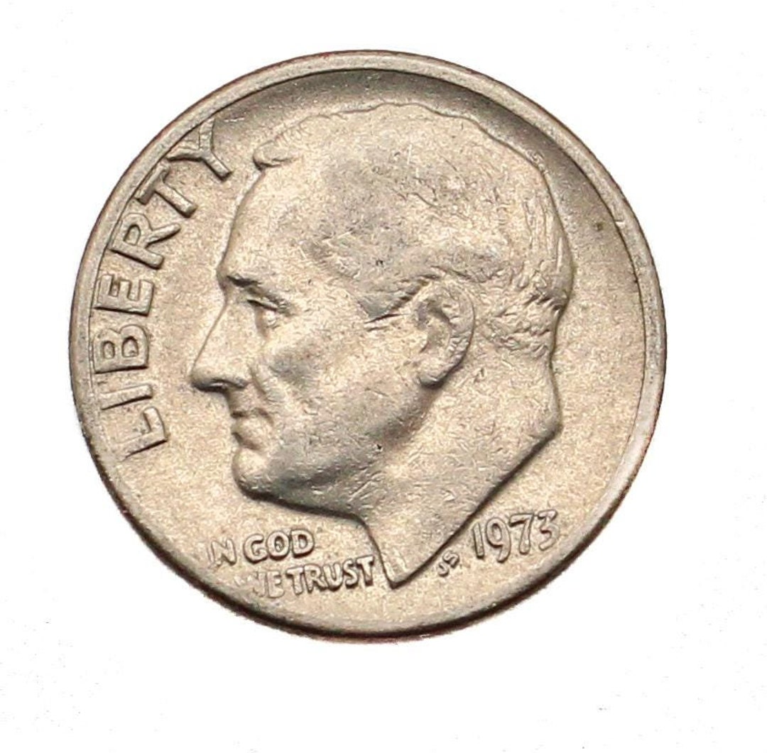 1973 Roosevelt Dime No Mint Mark Collectable US Coin - Etsy