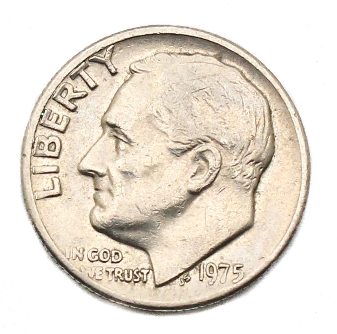 1975 Roosevelt Dime No Mint Mark Collectable US Coin - Etsy