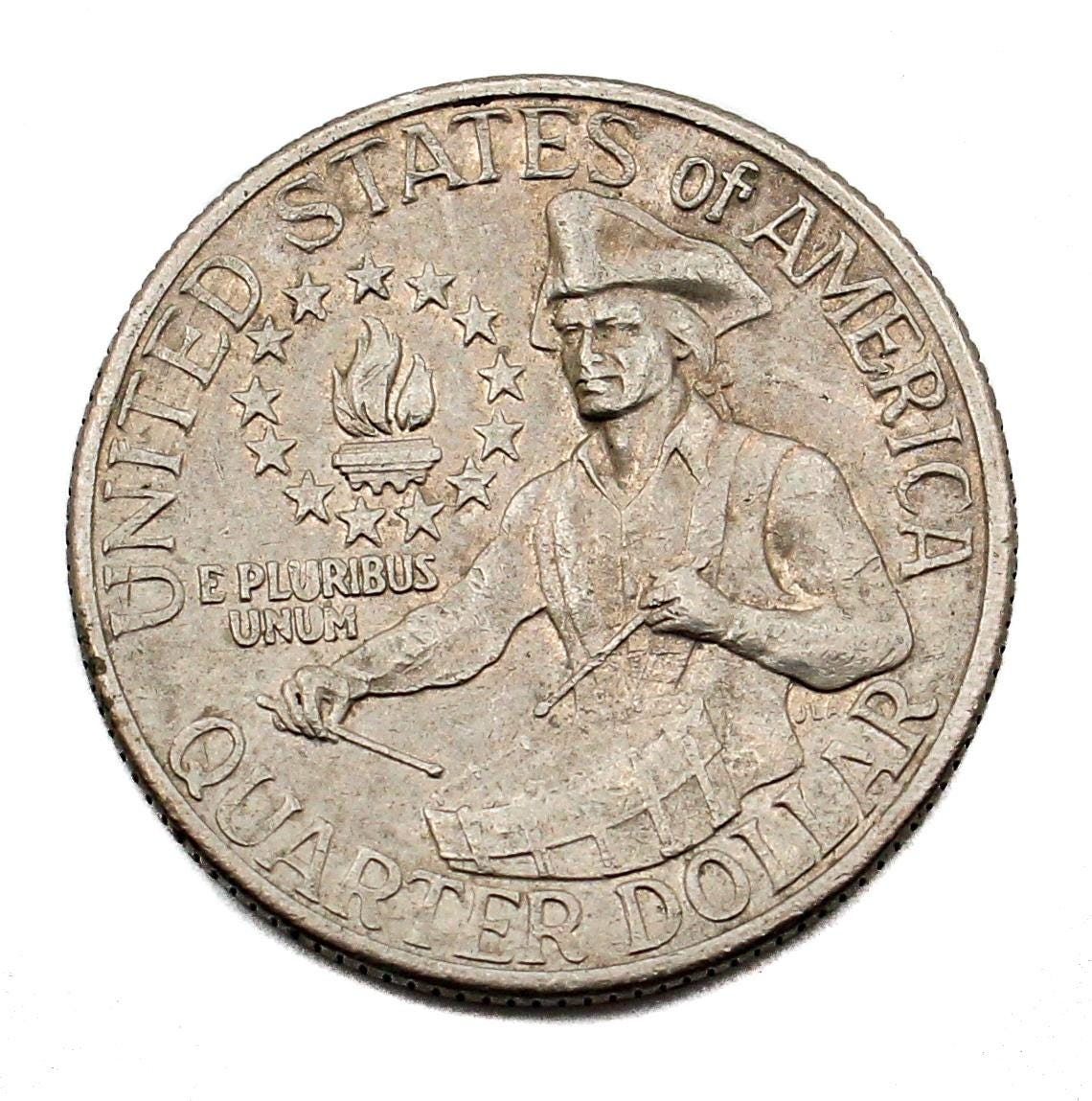 1776-1976 Bicentennial Washington Quarter No Mint Mark Collectable US ...