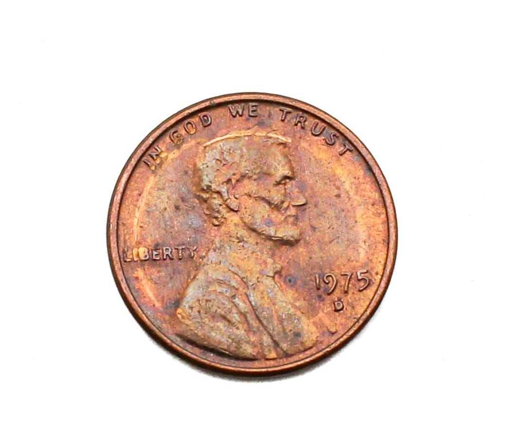 1975 D Lincoln Memorial Penny 1 Cent US Collectible Coin - Etsy