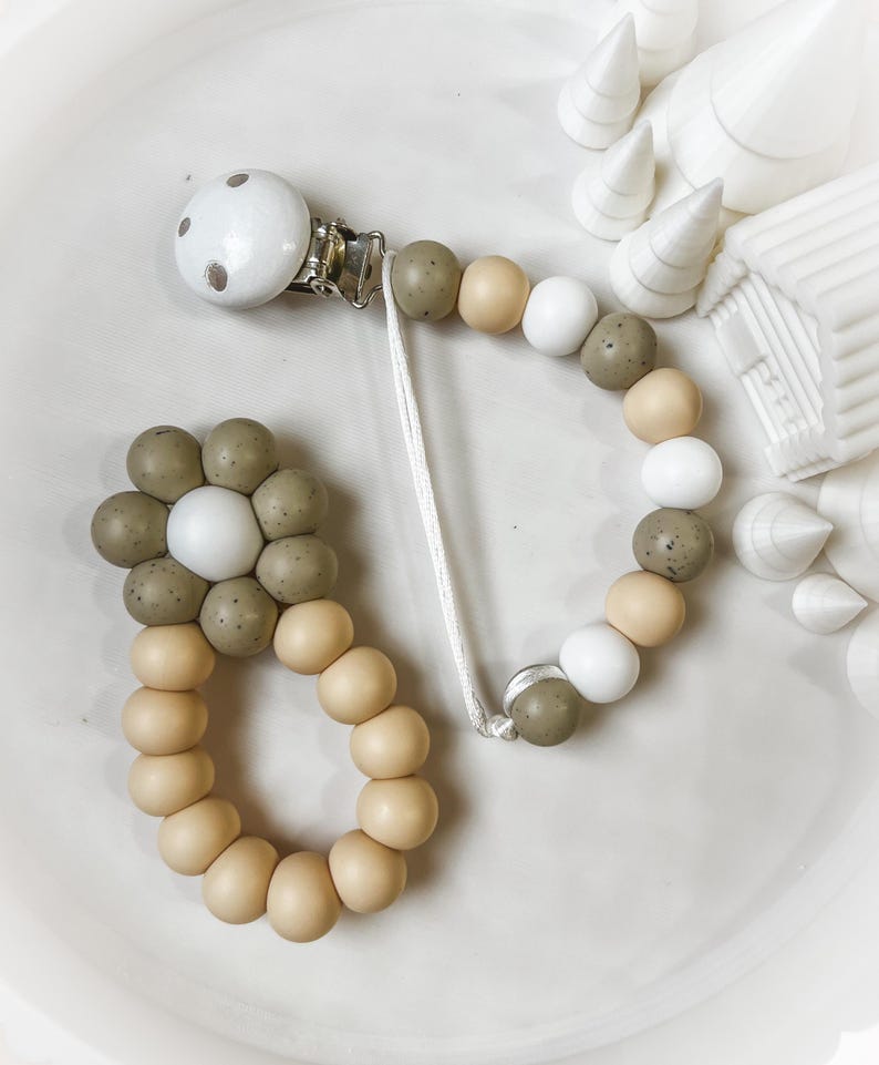 Customizable Flower Rattle Sensory Toys Baby Rattle Gift Set - Etsy