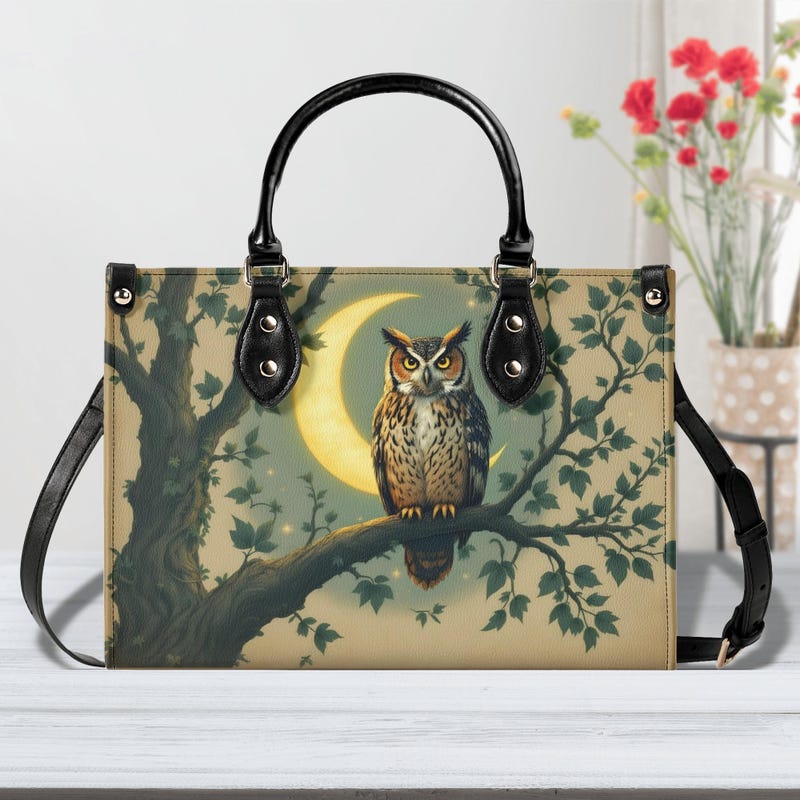 Leather Owl Purse - Etsy