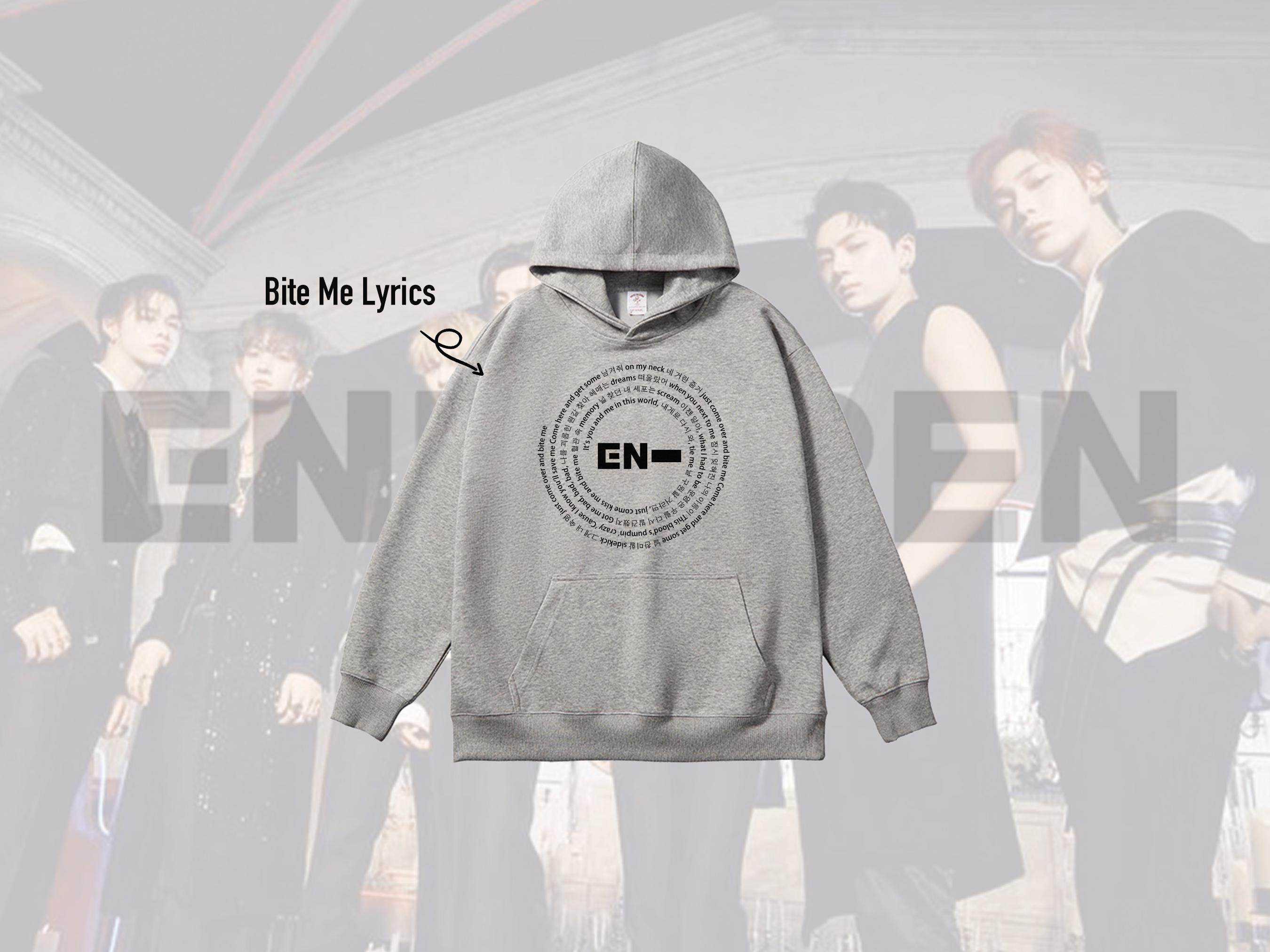 Enhypen Hoodie | Bite Me Enhypen | Enhypen Merch | Enhypen Gift for Her ...