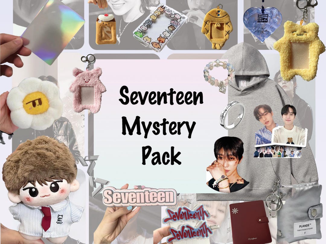 Seventeen Mystery Box | SVT Bias Box | Seventeen Box | SVT Gift for Her ...