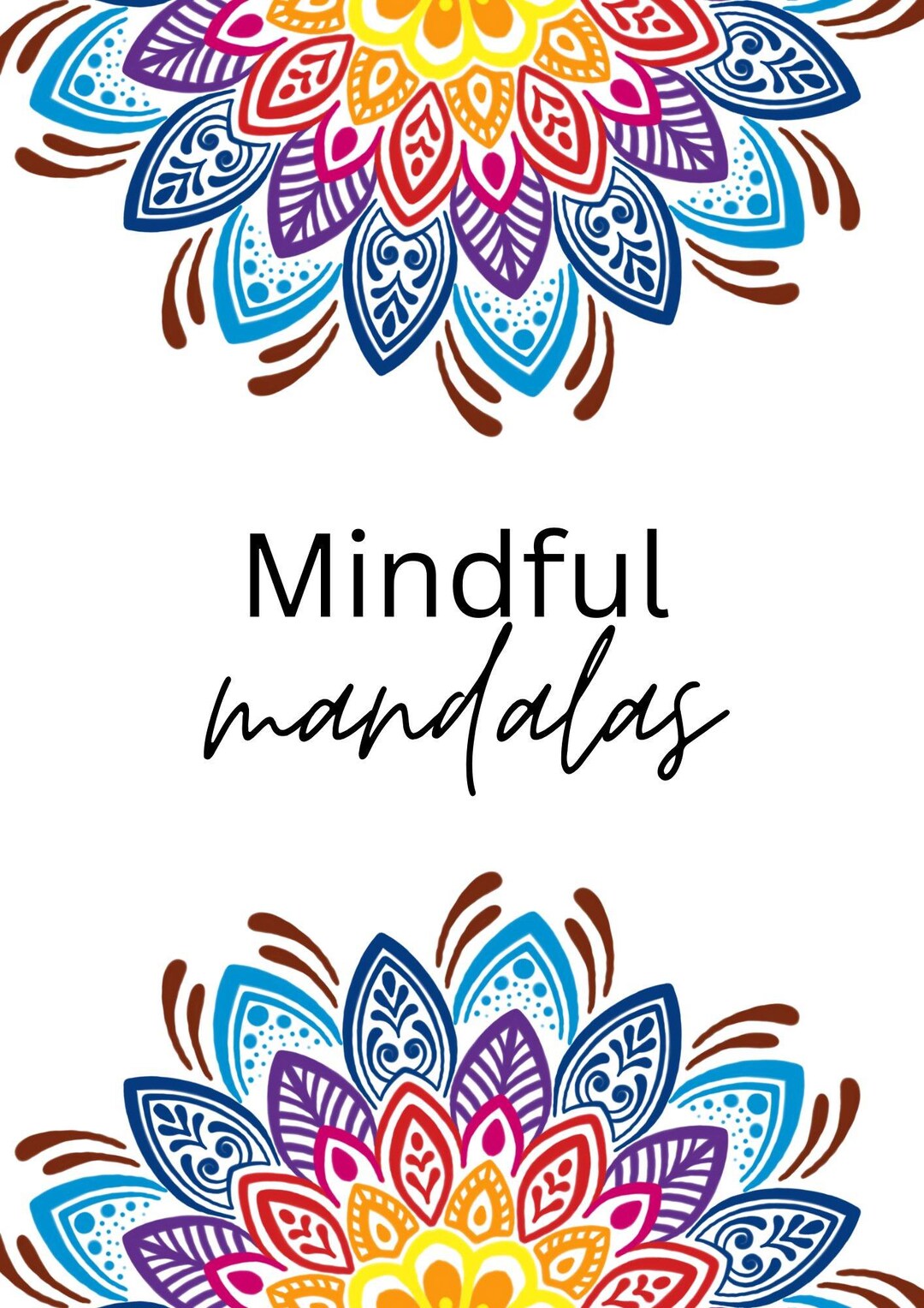 Mindful Mandalas Coloring for Relaxation and Focus - Etsy