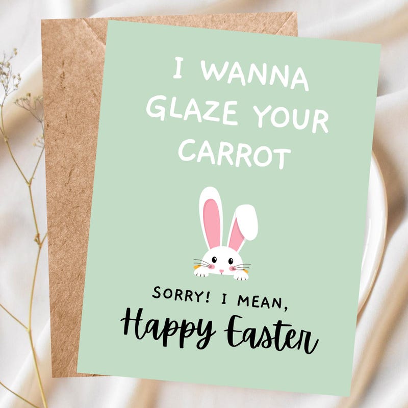 Funny Easter Cards - Etsy UK