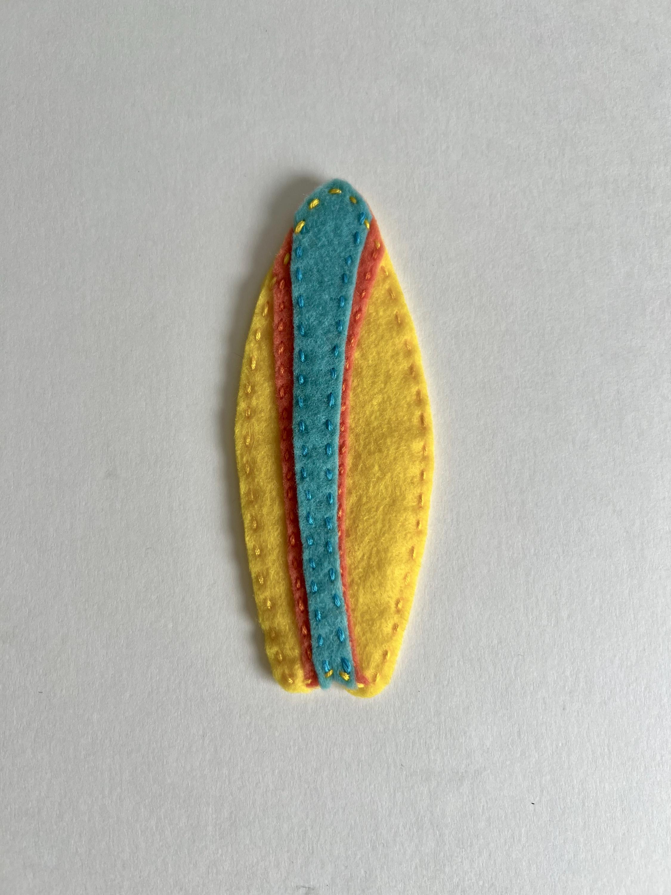 Felt Beach Shapes, Hand Sewing, Pdf Pattern Download, Summer Beach ...