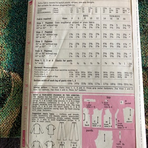 Simplicity 8860, Vintage Pattern, Sewing Pattern, Boys Pajama’s, Summer ...